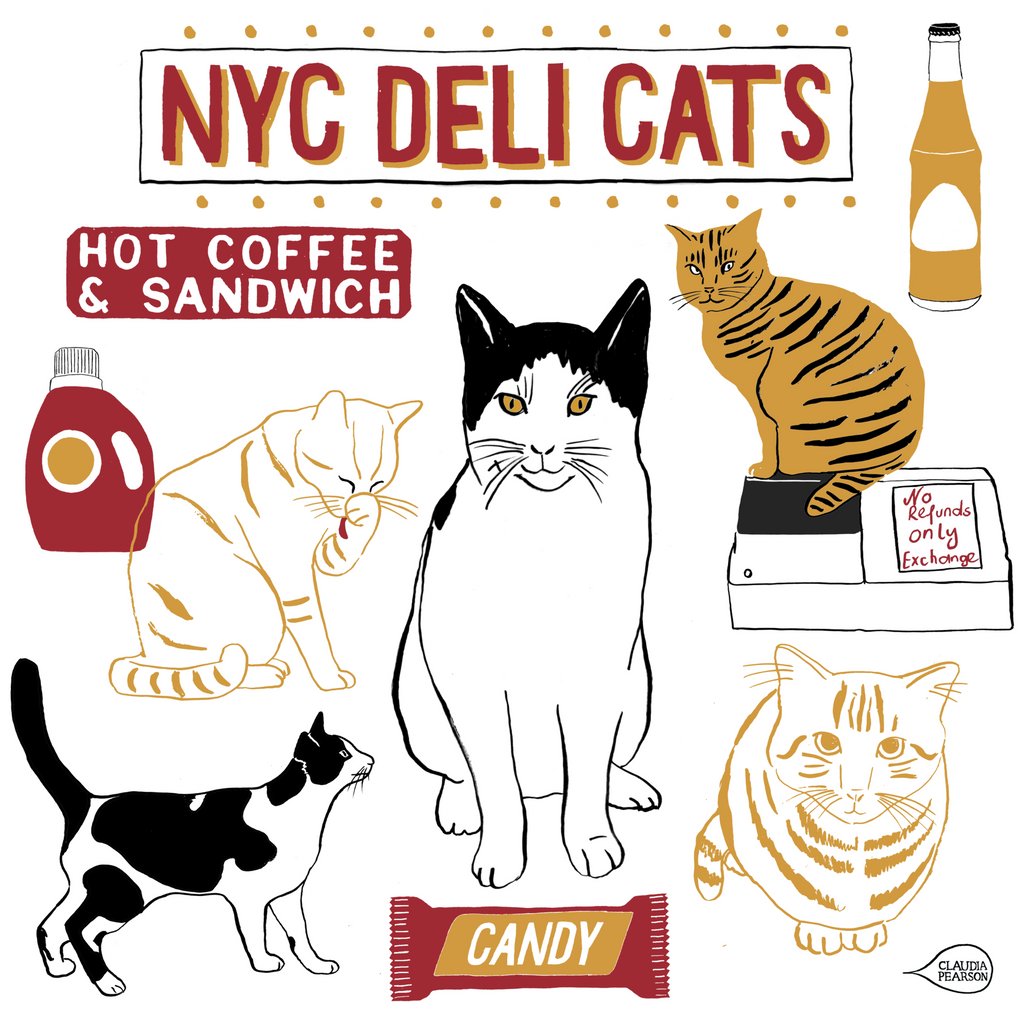 Deli Cats Tea Towel – With Love From Brooklyn